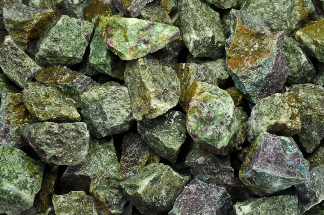 Fantasia Materials: 1 Lb Ruby in Kyanite "a" Grade Rough - Raw Natural ...