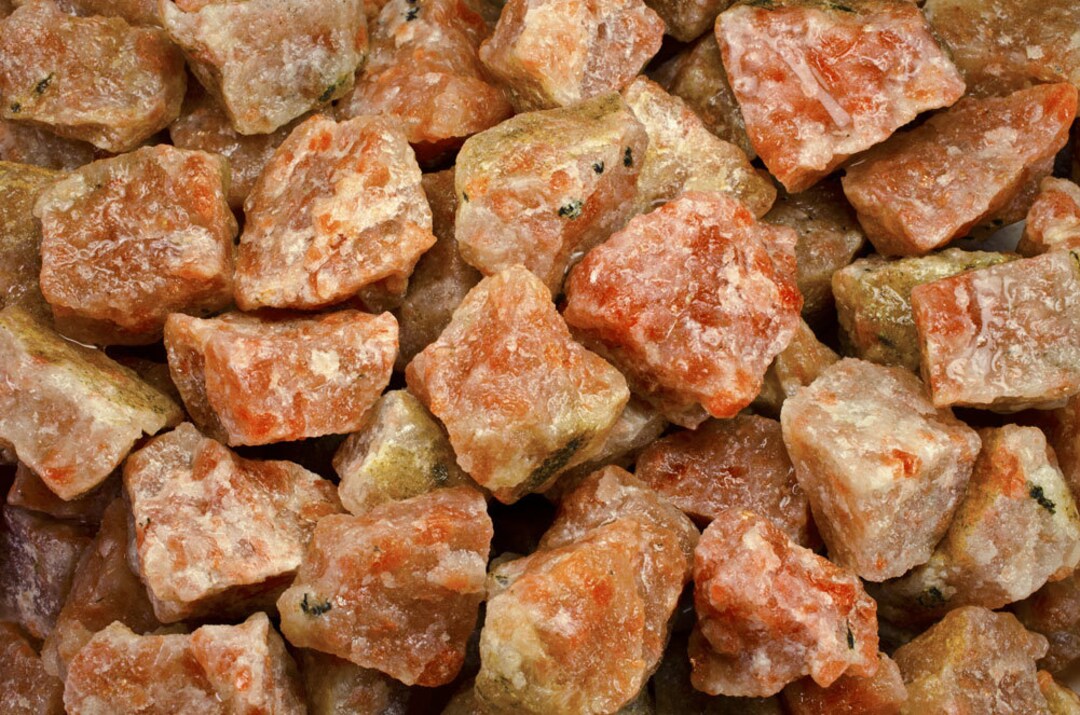 Fantasia Materials: 1 Lb Sunstone Rough - Raw Natural Crystals for ...