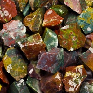 Fantasia Materials: 1 Lb Fancy Jasper aaa Grade Rough Raw Natural ...