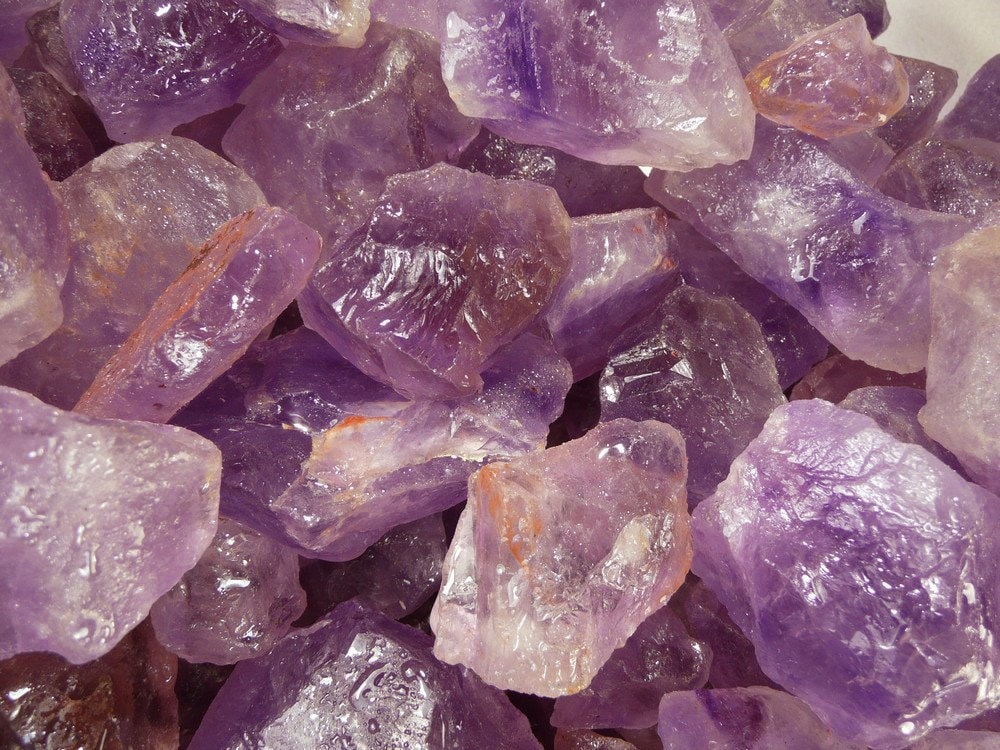 Fantasia Materials: 1 Lb Amethyst Large Chunk Mine Run Rough - Etsy