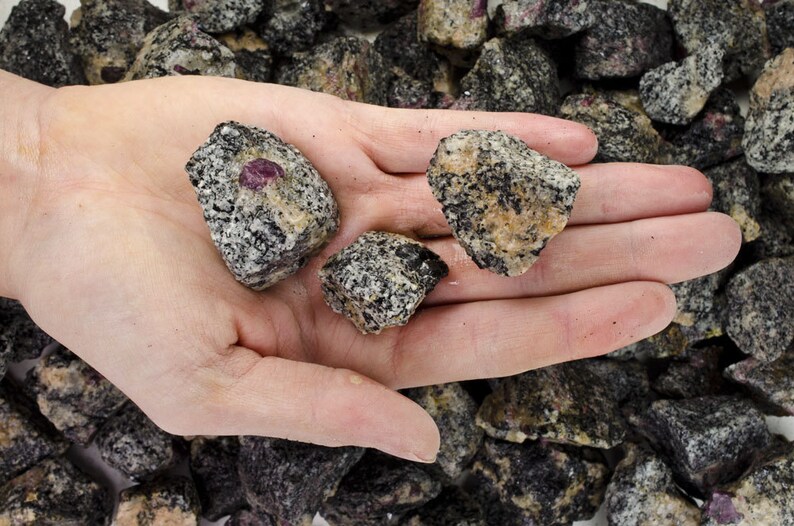 Fantasia Materials: 1 Lb Ruby in Matrix Rough Raw Natural - Etsy