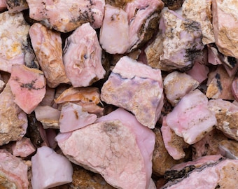 Rough Pink Opal | Etsy