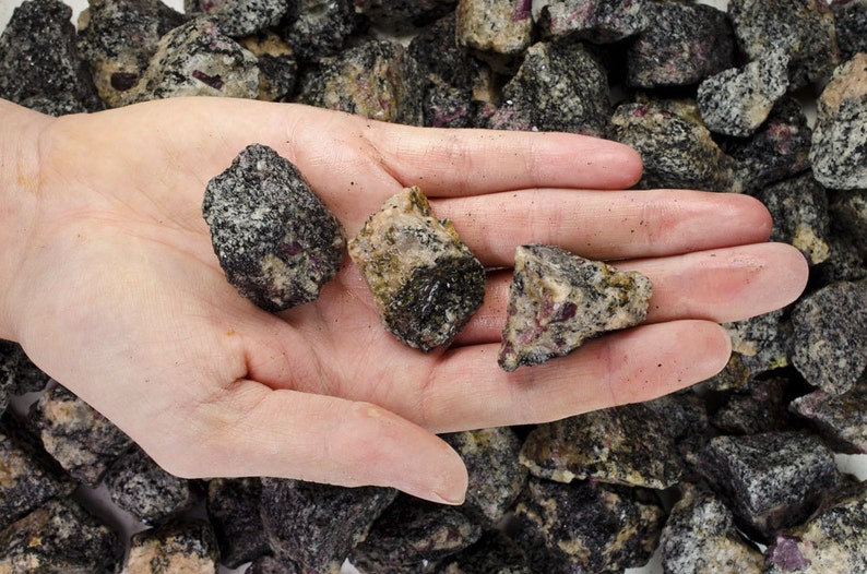 Fantasia Materials: 1 Lb Ruby in Matrix Rough Raw Natural - Etsy