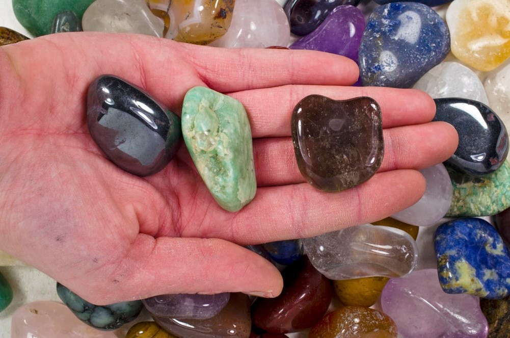 Fantasia Materials: 2 Lbs Premium Brazilian Tumbled Polished - Etsy