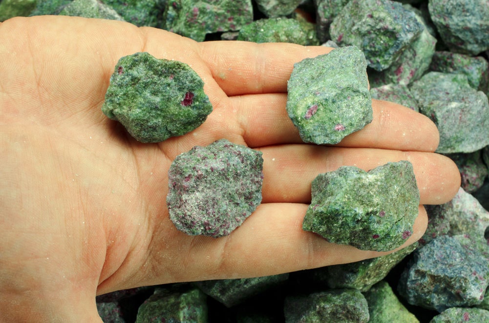 Fantasia Materials: 1 Lb Chamki Ruby a Grade Rough | Etsy