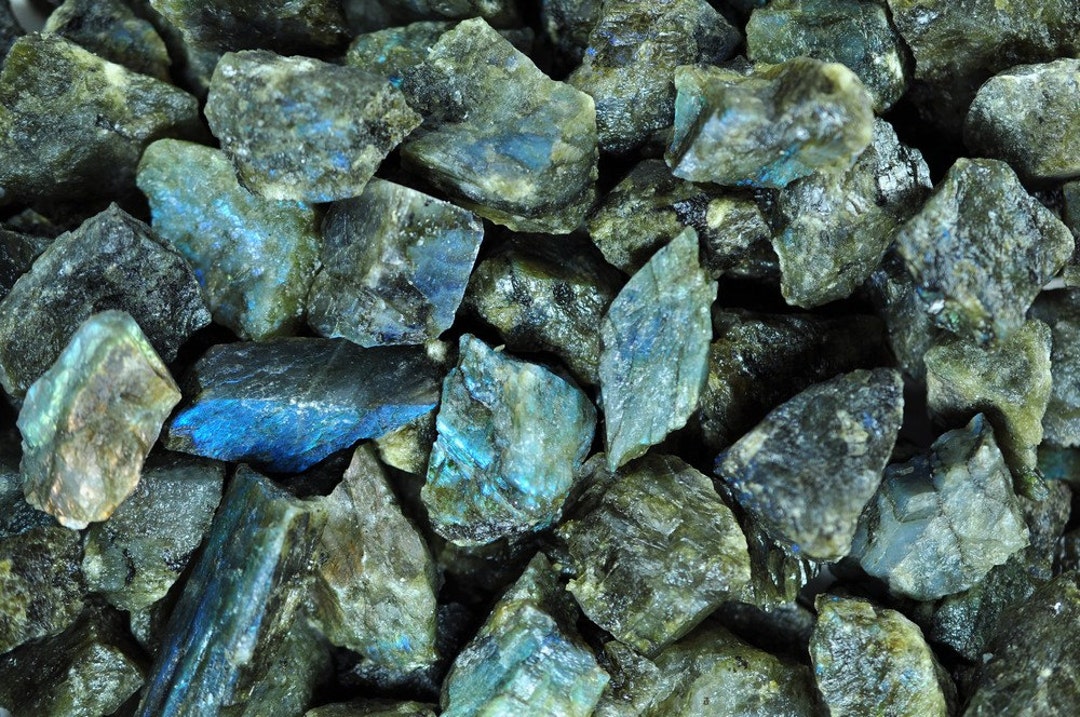 Fantasia Materials: Labradorite Mine Run Rough - Raw Natural Crystals ...