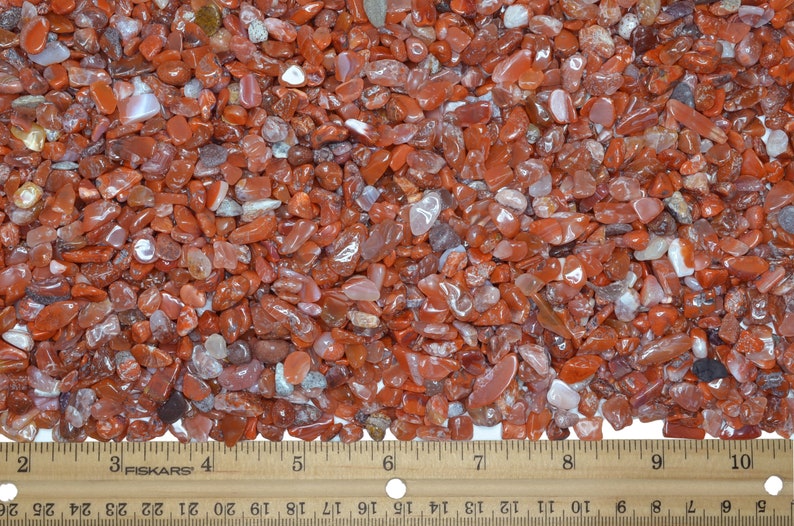 Fantasia Materials: 1/2 Lb of Tumbled South Redstone Chip Size Stones ...
