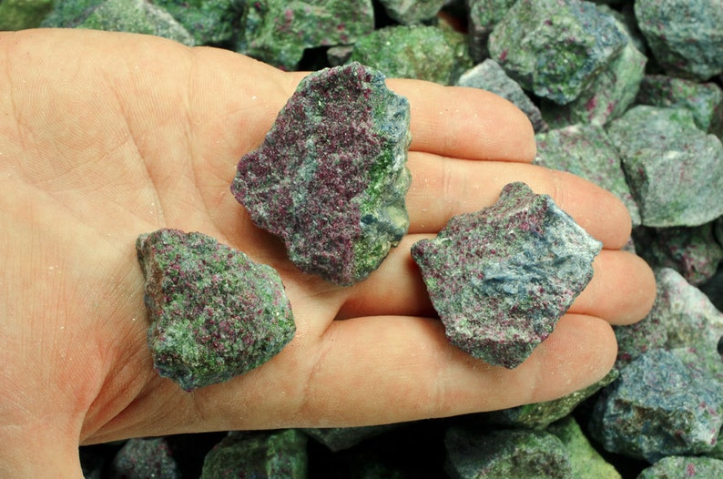 Fantasia Materials: 1 Lb Chamki Ruby a Grade Rough - Etsy