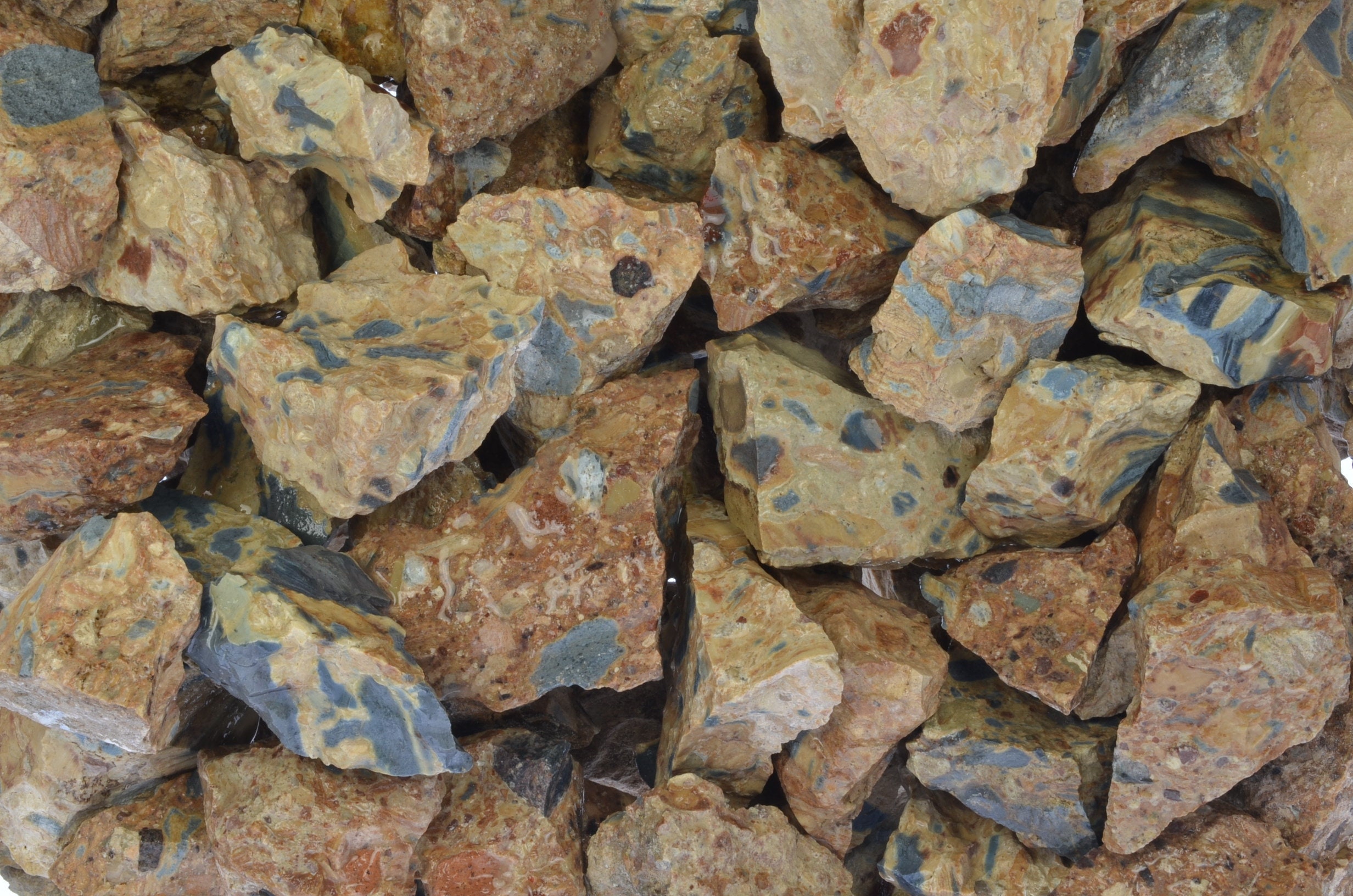 Fantasia Materials: 2 lbs Bulk Oceanite Rough from Mexico | Etsy