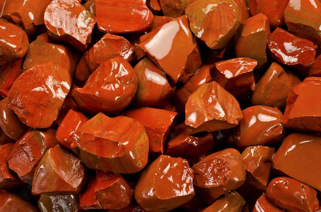 Fantasia Materials: 1 Lb Red Jasper Rough From India - Raw Natural ...