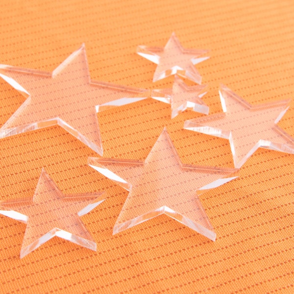 Acrylic Stars - Etsy
