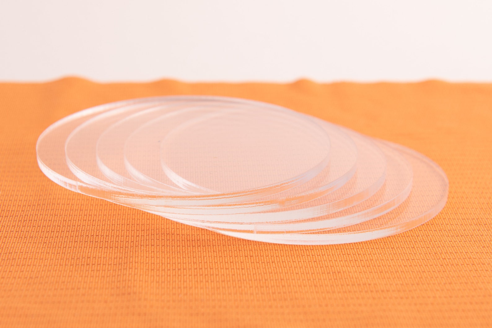 20 Large Clear Acrylic Plastic Discs sizes - Etsy