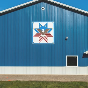 Eagle Paper Printed Barn Quilt Pattern (sizes) - Etsy