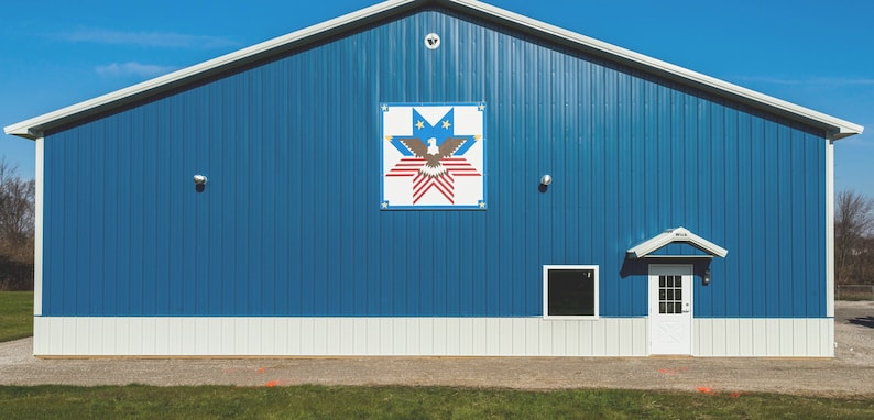 Eagle Paper Printed Barn Quilt Pattern sizes - Etsy