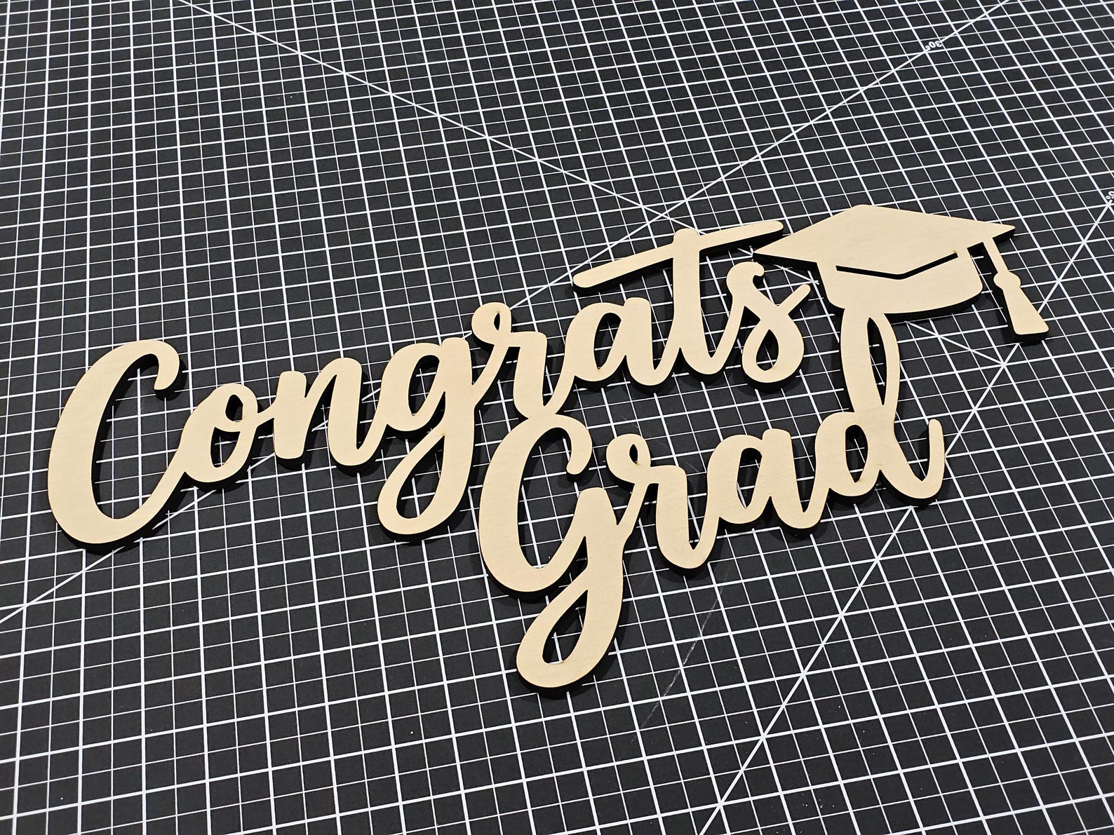 Congrats Grad Sign, Graduation Party Sign, Custom Wooden Backdrop ...