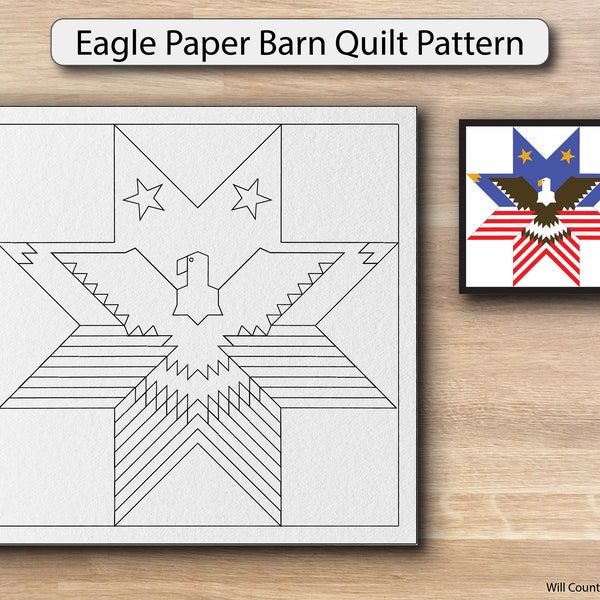 Eagle Quilt Pattern - Etsy