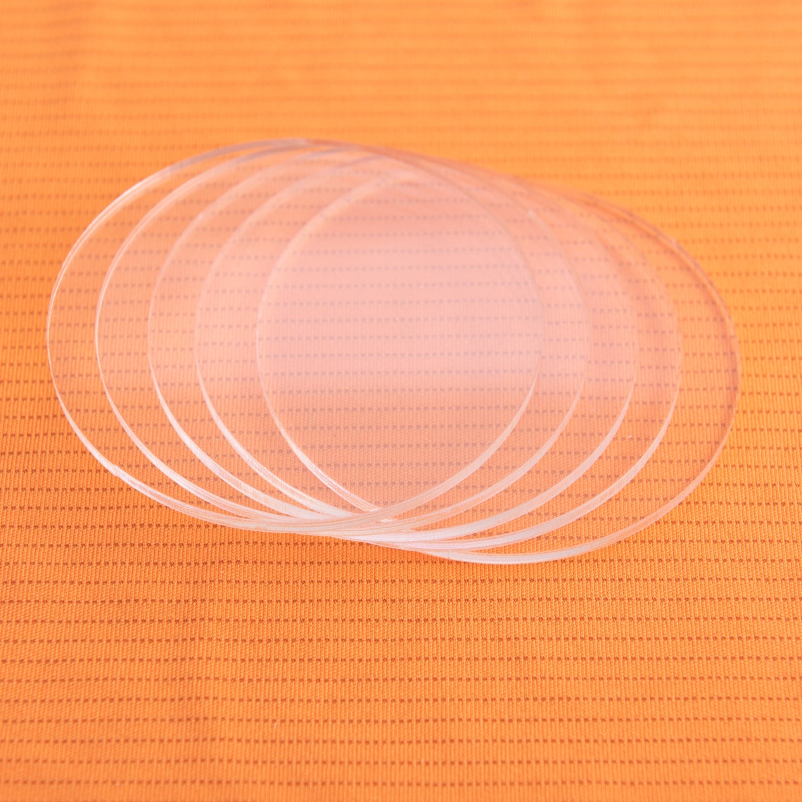 20 Large Clear Acrylic Plastic Discs sizes - Etsy