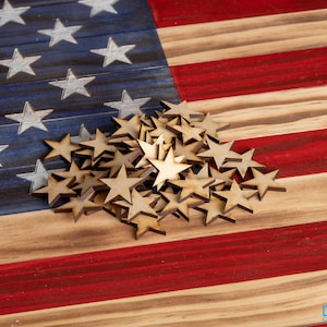 50 American Flag Stars for Your Flag Project 1-1/8 - Etsy