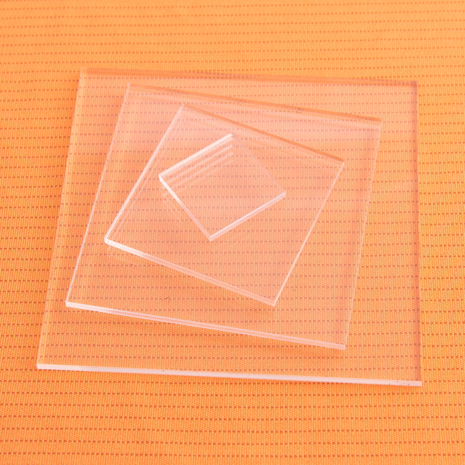 Clear Acrylic Plastic Squares sizes - Etsy