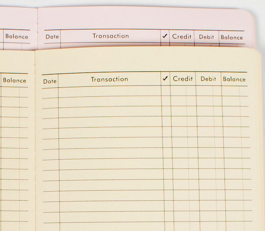 Expense Tracker Midori Travelers Notebook TN Notes Inserts - Etsy