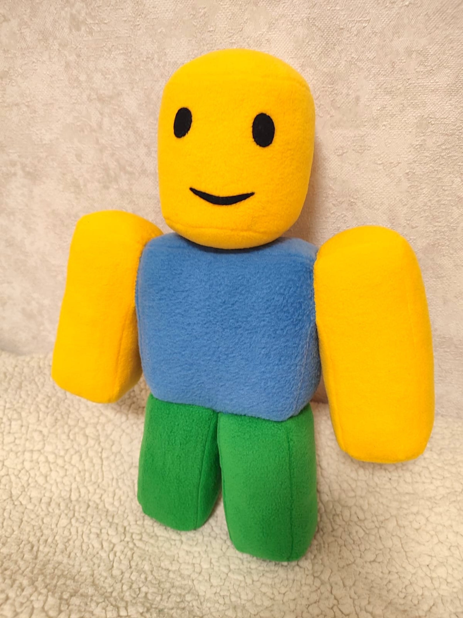 Noob Roblox Plush, Gamer Gift Plushie Toy - Etsy