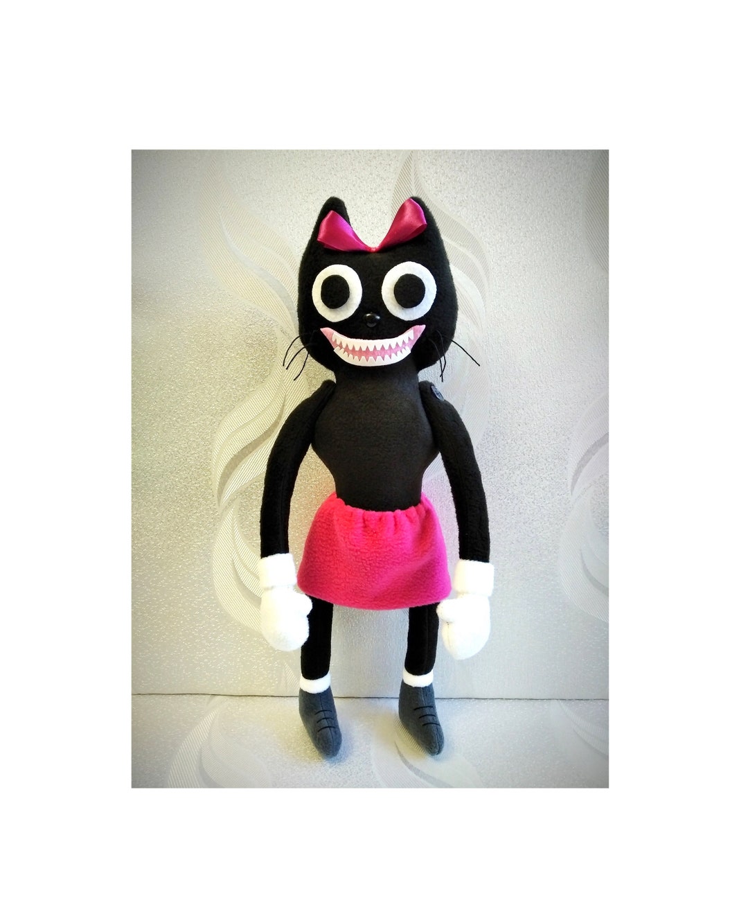 Cartoon Cat Girl SCP Plush Inspired by Trevor Henderson Soft - Etsy