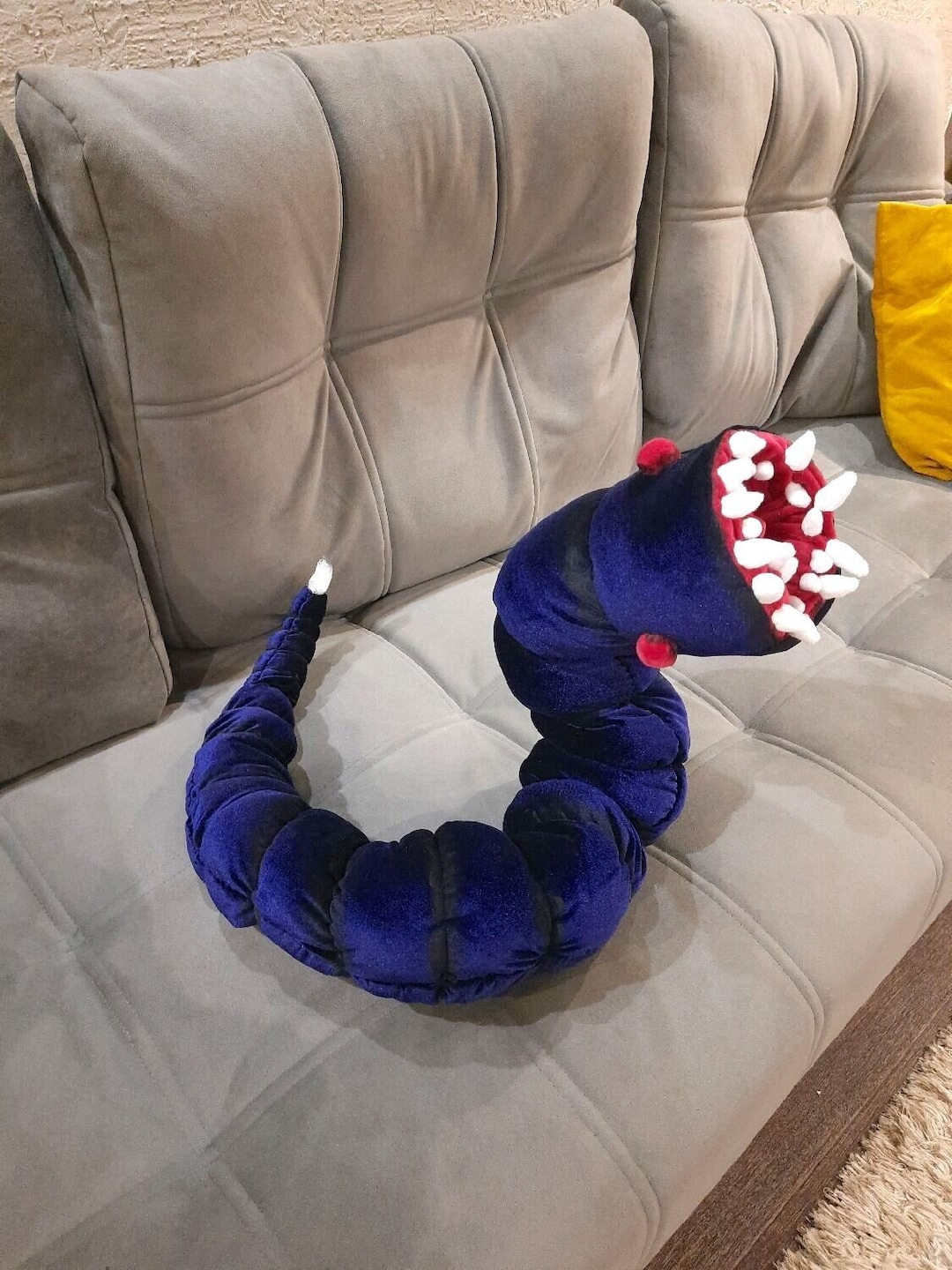 Purple Worm D&D Plush, Dungeons and Dragons Gifts, Monster Plush, Giant ...