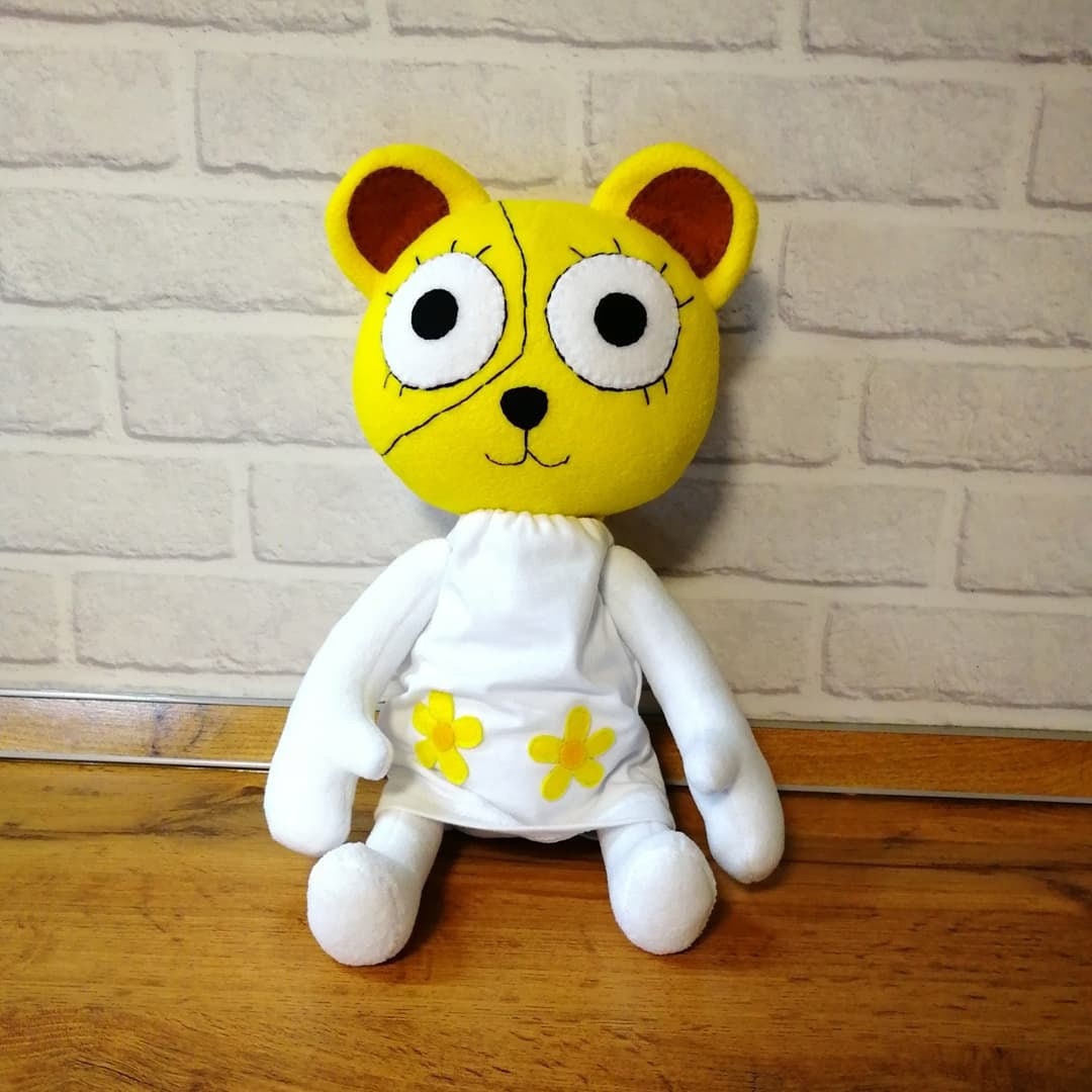 Yoyo Cartoon Girl Plush, Trevor Henderson Soft Toy, Monster Plush ... Yoyo Cartoon Girl Plush, Trevor Henderson Soft Toy, Monster Plush ...