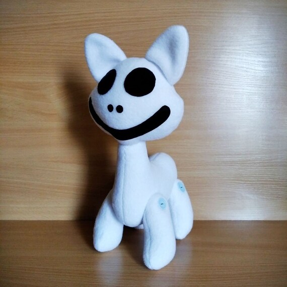 Cartoon Cat White SCP Plush Soft Toy Plushie Gift - Etsy