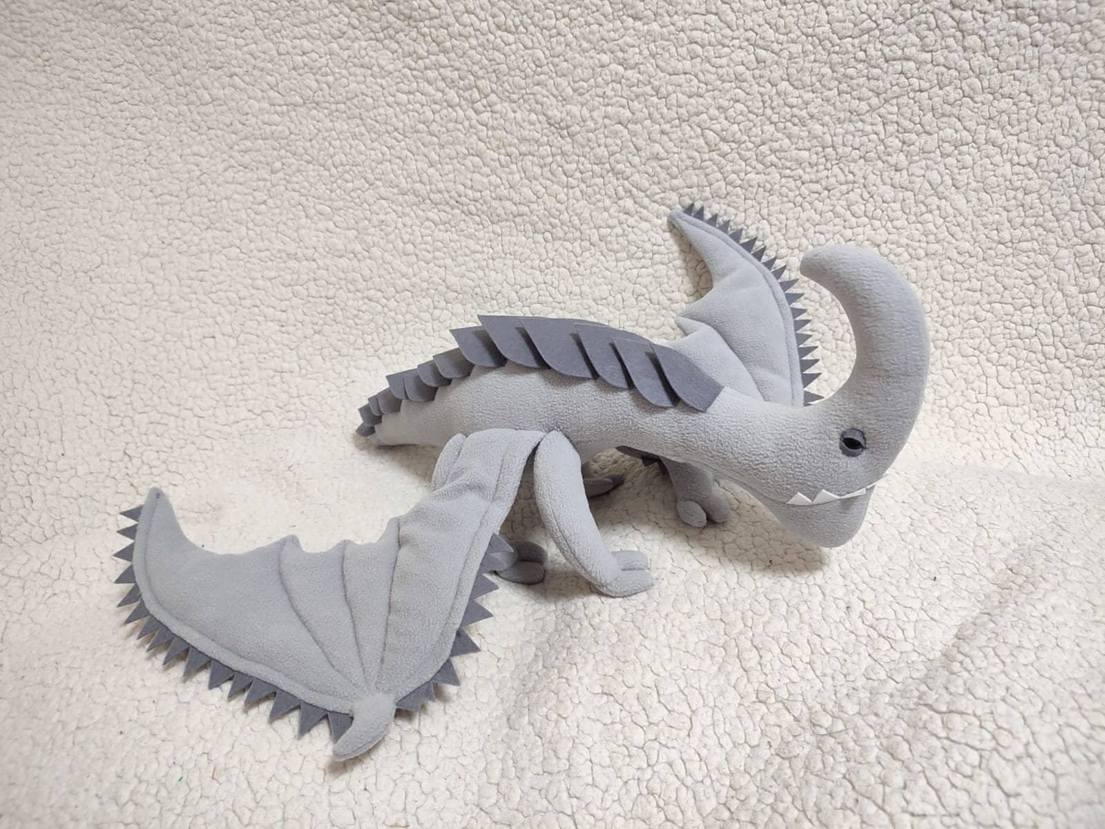 Razorwhip Plush, How to Train Your Dragon, Dragon Plush - Etsy
