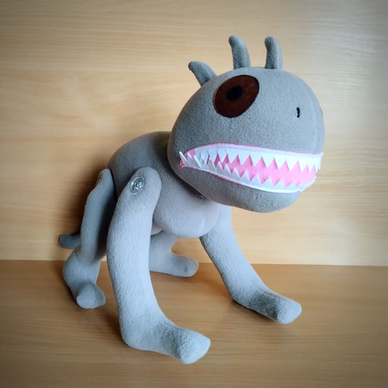 The Behemoth Plush Inspired by Trevor Henderson Soft Toy, Monster Plush ...