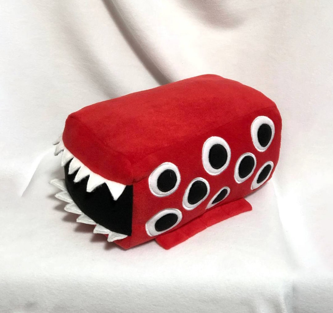 Train Eater plush toy, Inspired by Trevor Henderson Soft toy, plushie ...