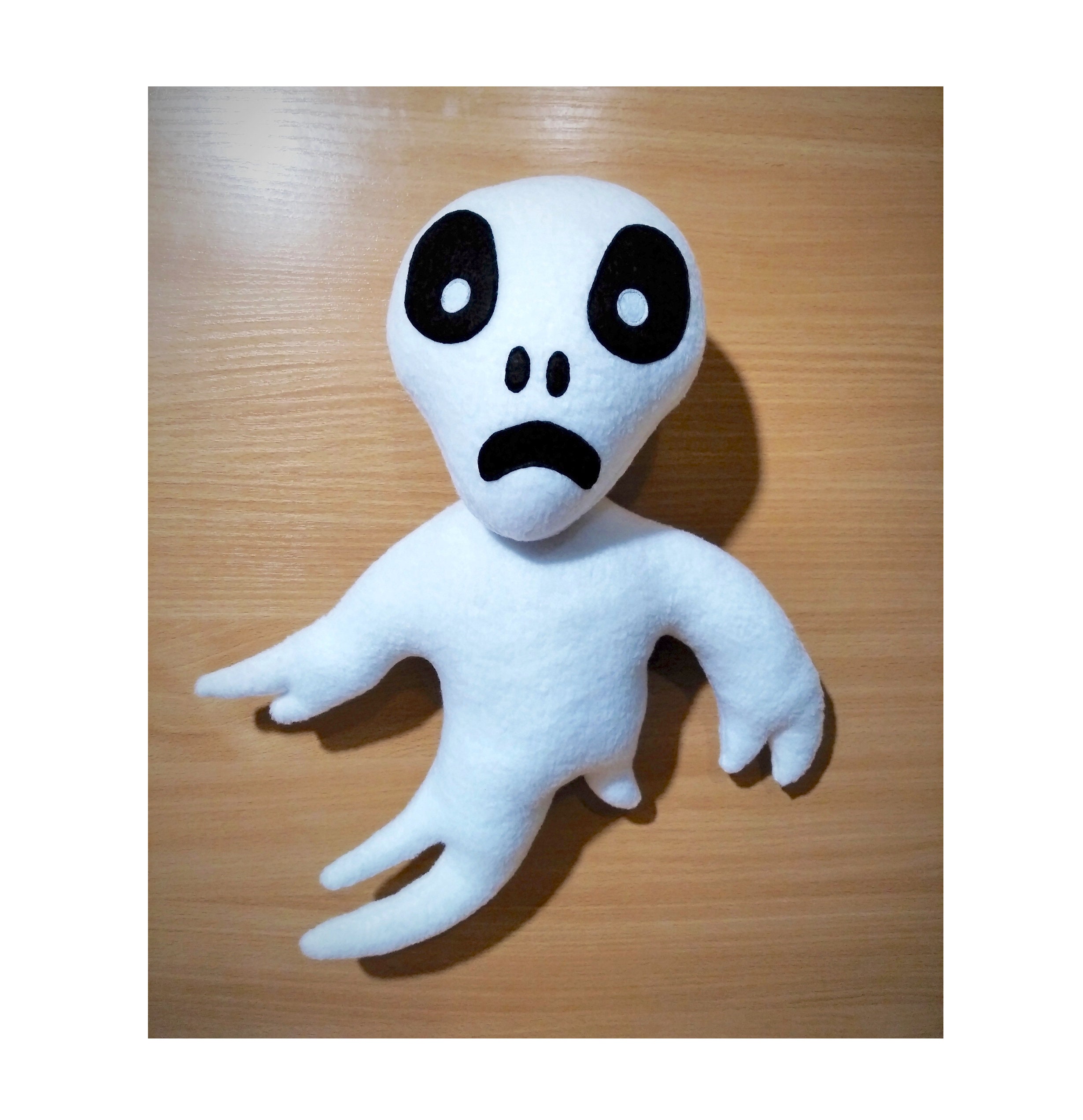 Alien Ghost Plush Inspired by Trevor Henderson Soft Toy - Etsy