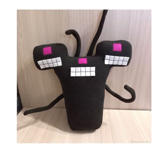 Wither Storm Minecraft Plush Minecraft Gifts Game Soft Toy - Etsy