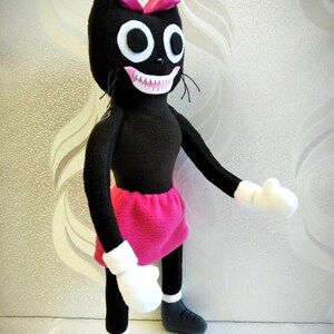 Cartoon Cat Girl SCP Plush, Inspired by Trevor Henderson, Soft Toy ...