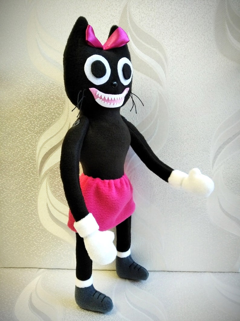 Cartoon Cat Girl SCP Plush Inspired by Trevor Henderson Soft - Etsy