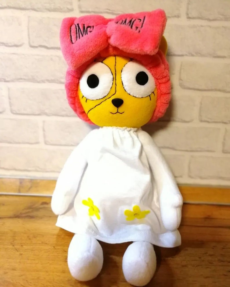 Yoyo Cartoon Girl Plush Trevor Henderson Soft Toy Monster - Etsy Yoyo Cartoon Girl Plush Trevor Henderson Soft Toy Monster - Etsy