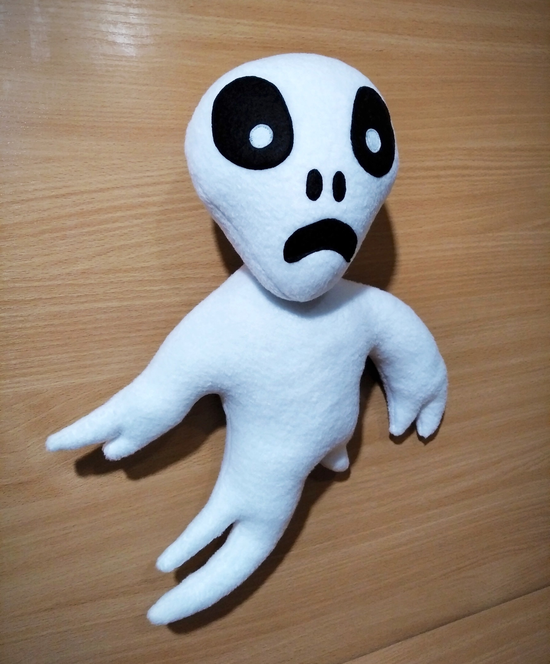 Alien Ghost Plush Inspired by Trevor Henderson Soft Toy - Etsy