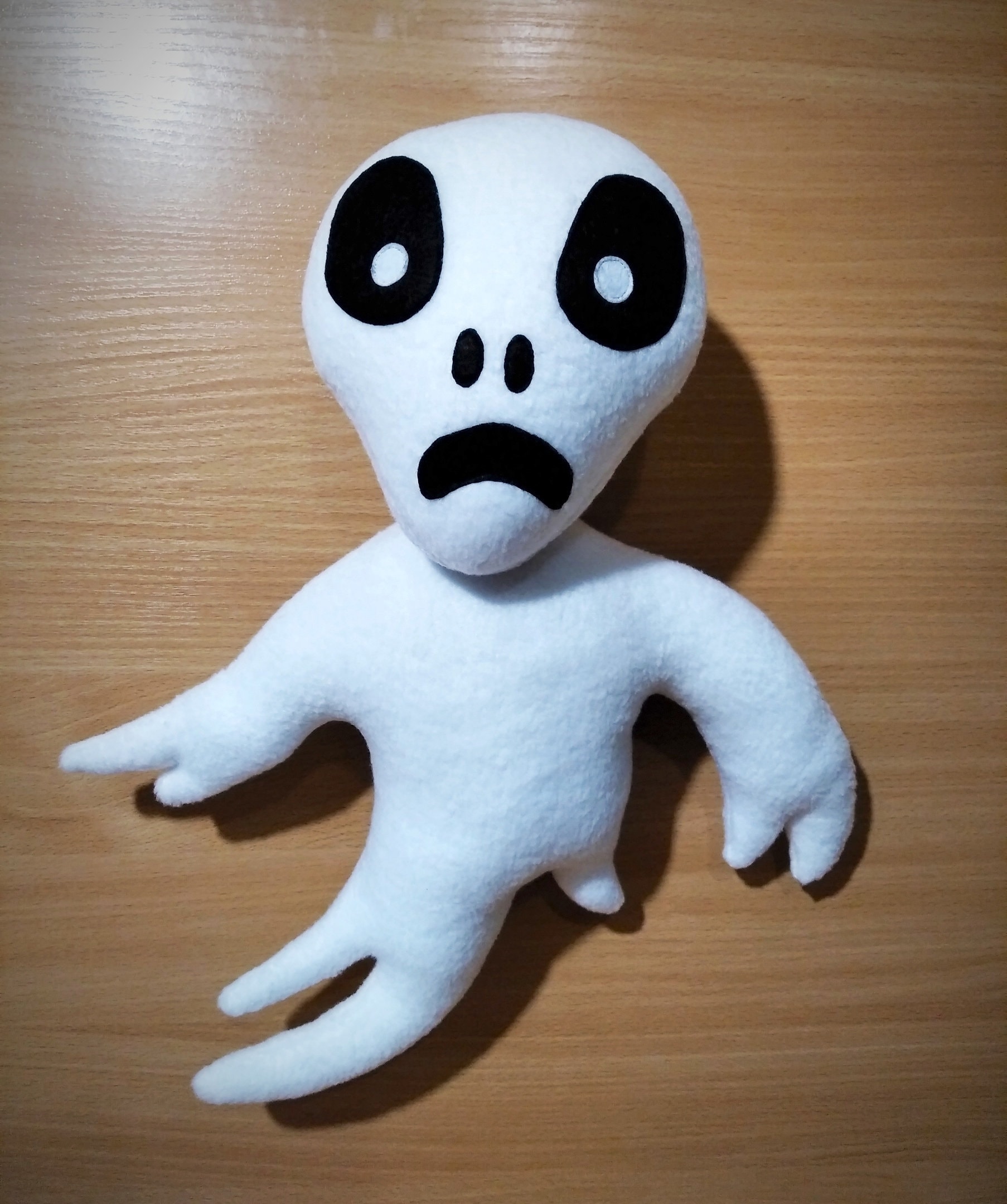 Alien Ghost Plush Inspired by Trevor Henderson Soft Toy - Etsy