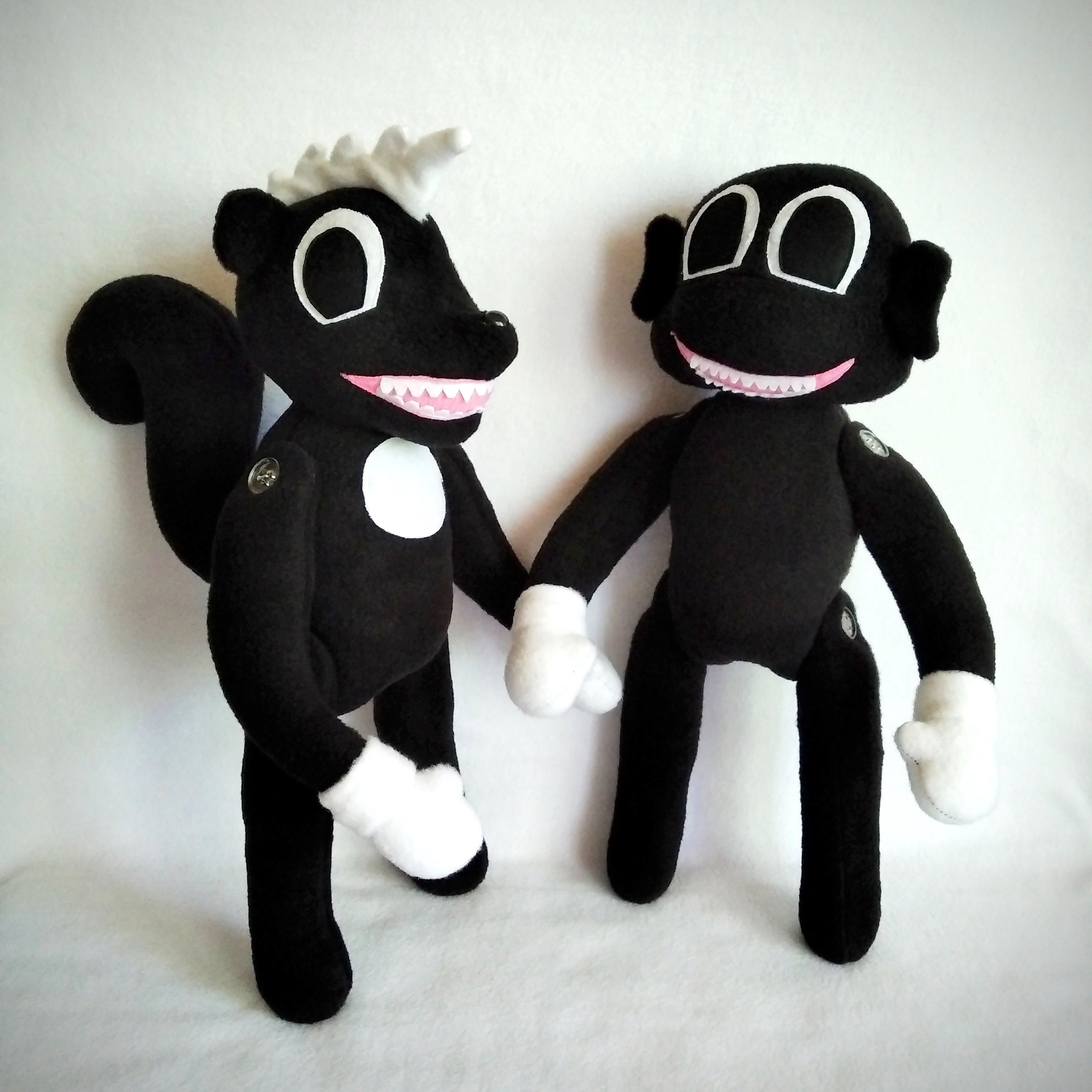 Cartoon Monkey Plush Inspired by Trevor Henderson Soft Toy - Etsy