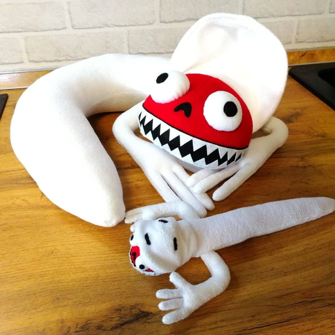 Bridge Worm Plush Toy Inspired by Trevor Henderson Cute - Etsy Australia