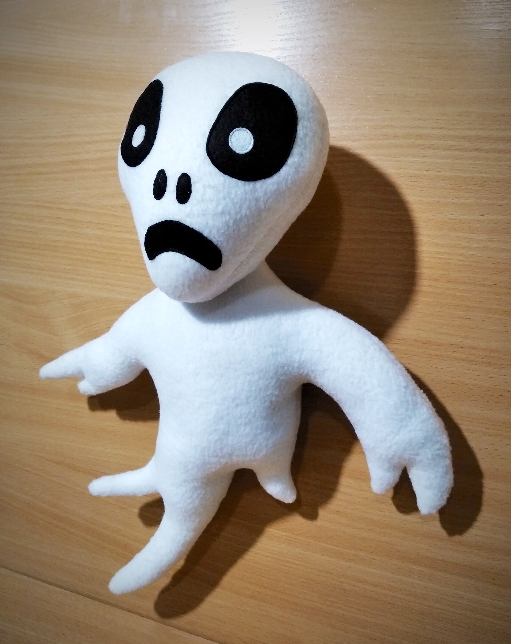 Alien Ghost Plush Inspired by Trevor Henderson Soft Toy - Etsy