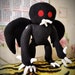 Mothman Plush Inspired by Trevor Henderson Soft Toy Monster - Etsy
