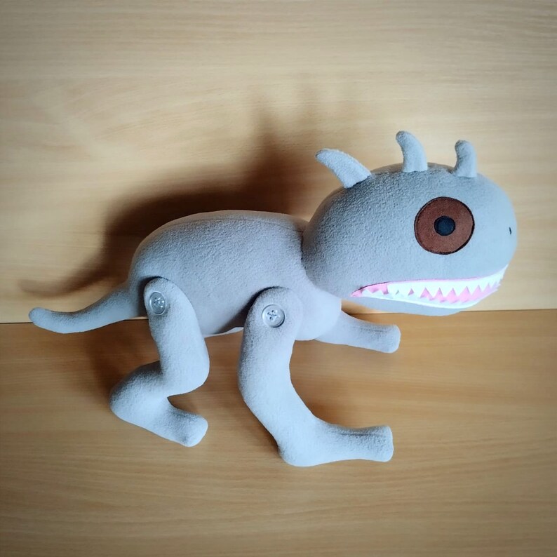 The Behemoth Plush Inspired by Trevor Henderson Soft Toy - Etsy Canada