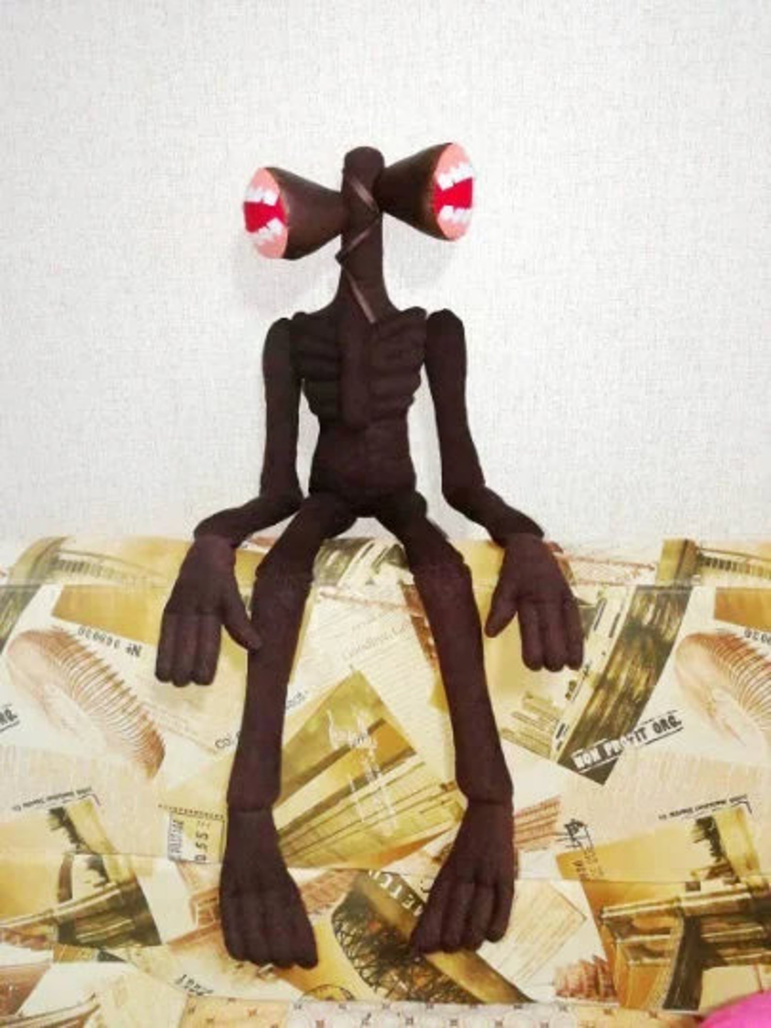 Siren Head Plush Big 20 and 40 Soft Toy Plushie Gift, Inspired by ...