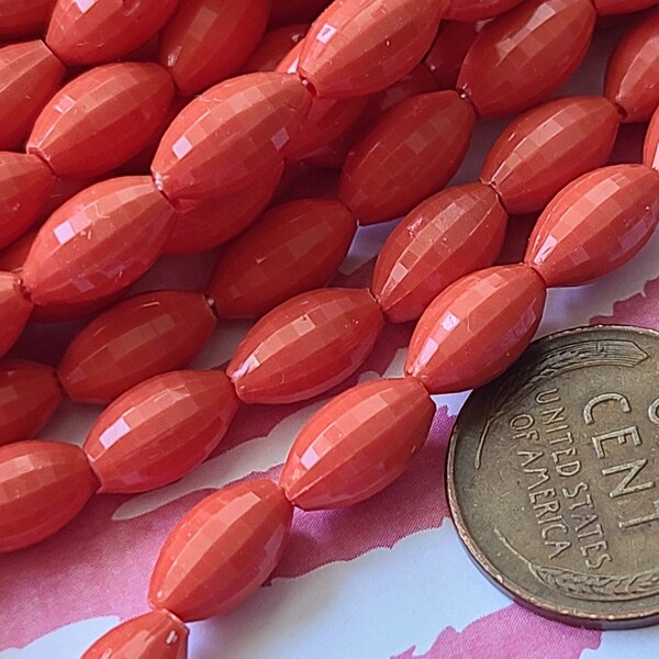 Oval Lucite Beads - Etsy