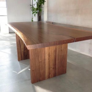 Live Edge Wood Slab Dining Table, Natural Edge Dining Table, Dining ...