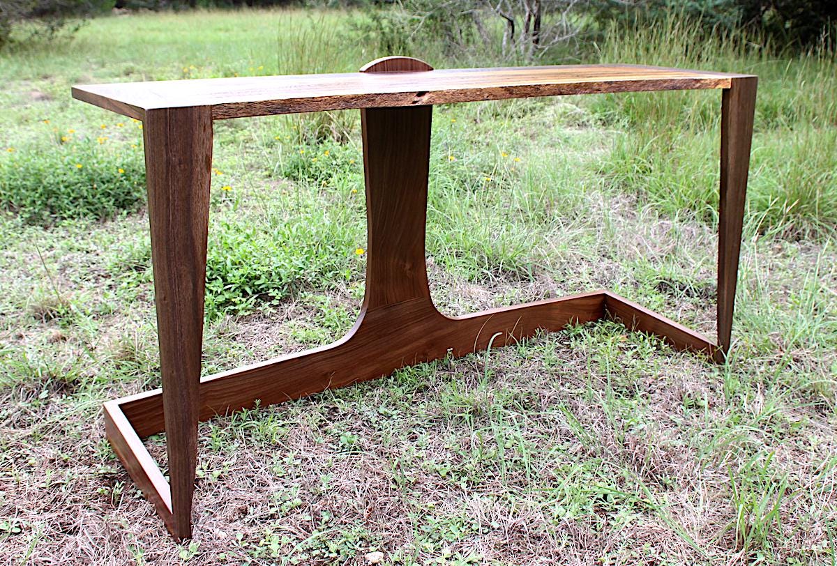 Contemporary Console Table Mid Century Modern Hall Table Sofa Entry ...
