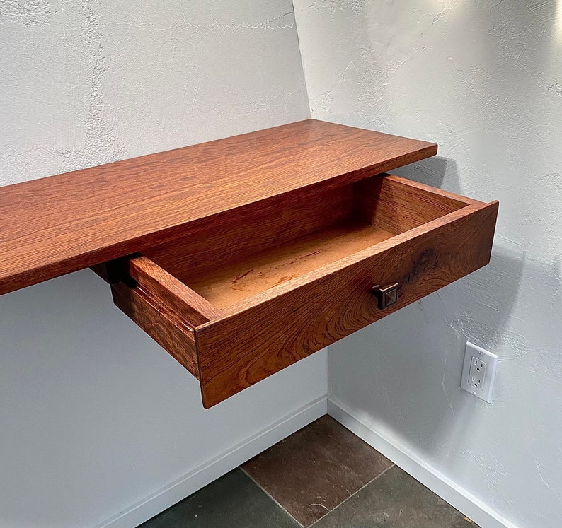 Floating Shelf, Floating Bookshelf, Table for Entryway, Floating Hall ...