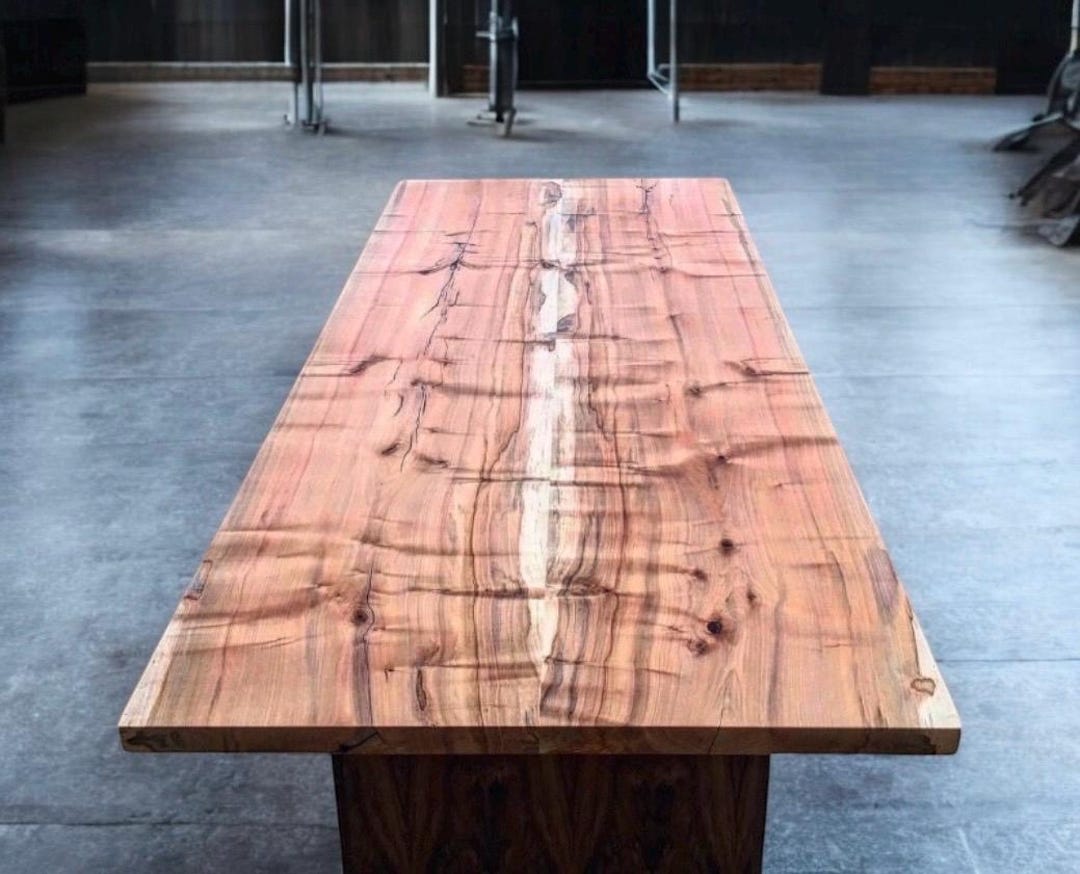 Maple Dining Room Table, Dining Table With Trestle Base, Dining Table ...